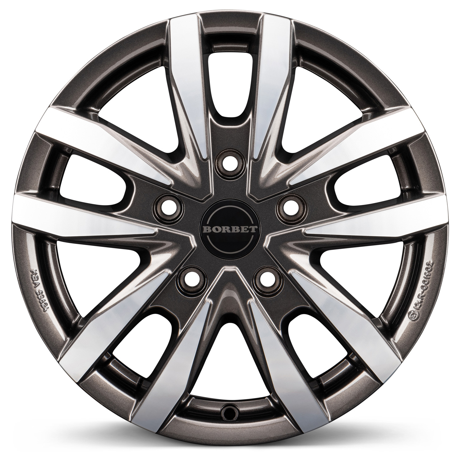 4 JANTES BORBET CW5 6.0x16 ET68 5x118 ANTP pour Peugeot Boxer EUR 876 ...